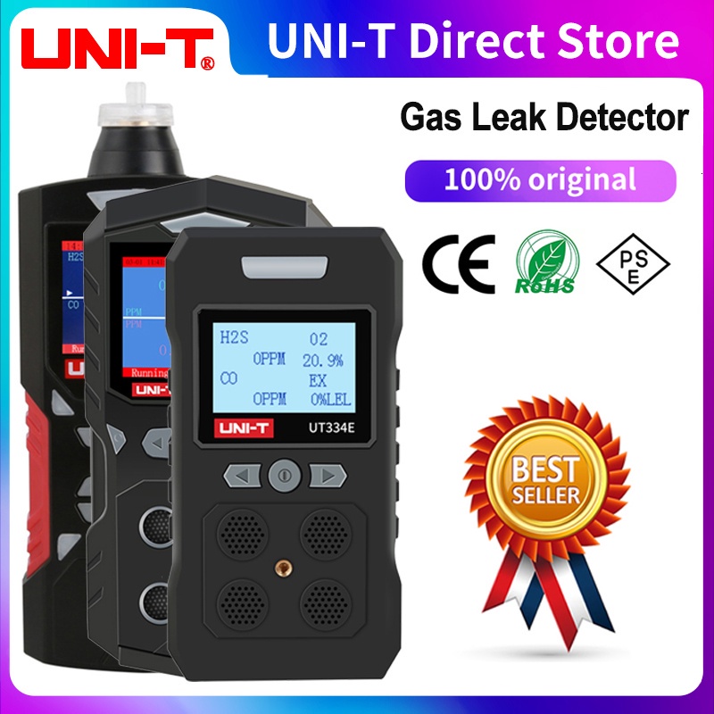 UNI-T UT334E UT334F UT334G Gas Leak Detector Handheld 4 in 1 Air ...