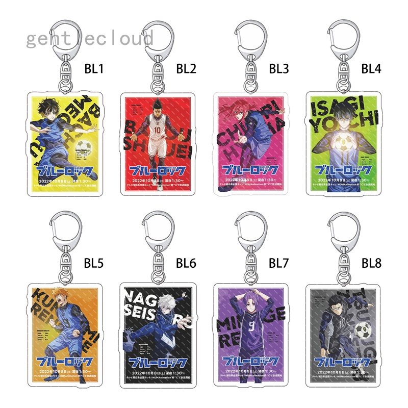 GC Anime BLUE LOCK Acrylic Character Isagi Yoichi Chigiri Bachira ...