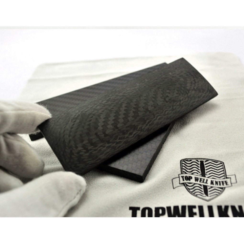 Full 3K Carbon Fiber Handle DIY Sword Scale Slab Making Supplies ...