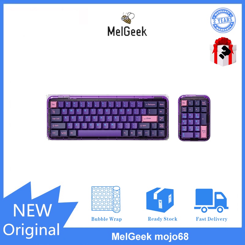 MelGeek mojo68 Customized keyboard wireless three -mode mechanical ...