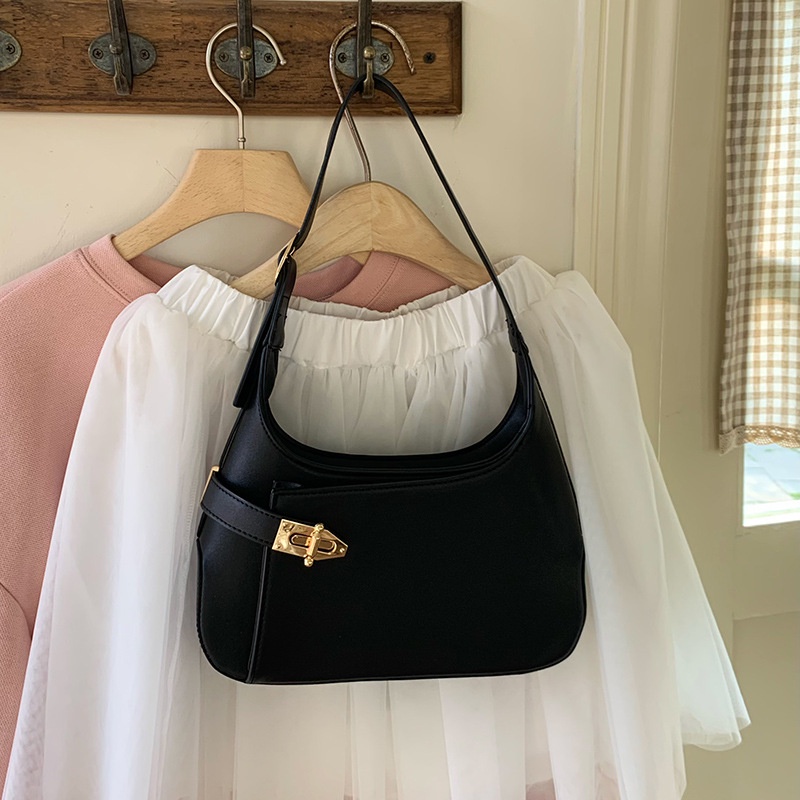 Niche Design Texture PU Underarm Bag New Style Temperament Versatile Commuter Shoulder Girl ...