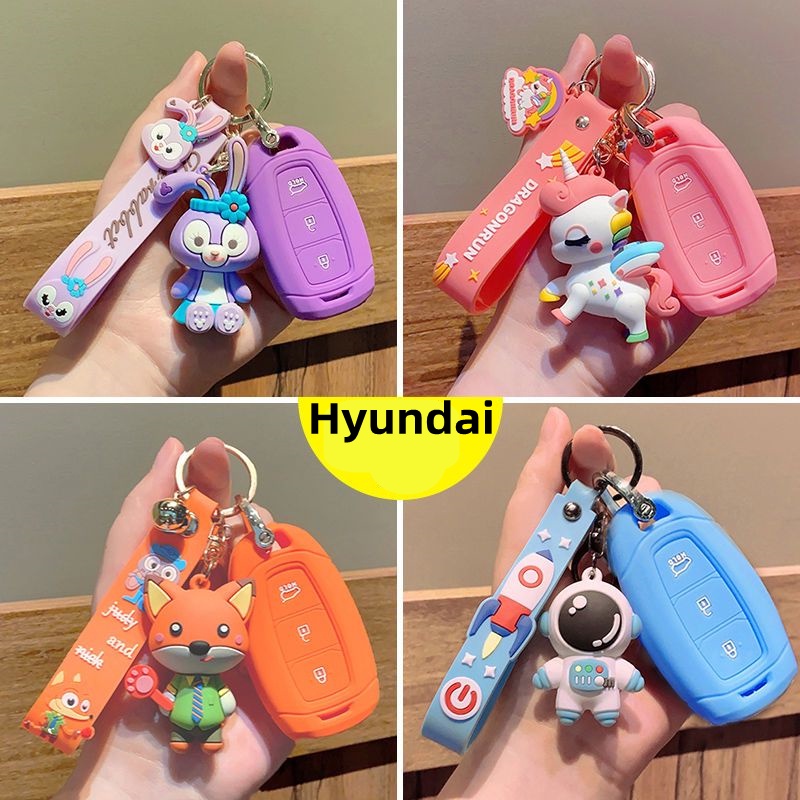 Hyundai Key Cover Hyundai Keychain PALISADE CRETA TUCSON SANTAFE ...