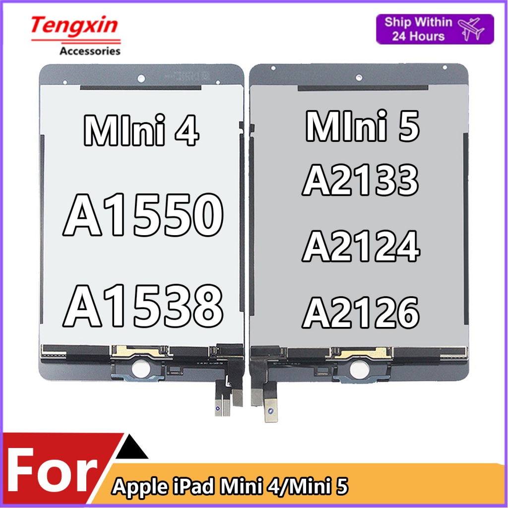 LCD For Mini5 2019 A2124 A2126 A2133 LCD Display Touch Screen Assembly Replacement For Mini 4 ...