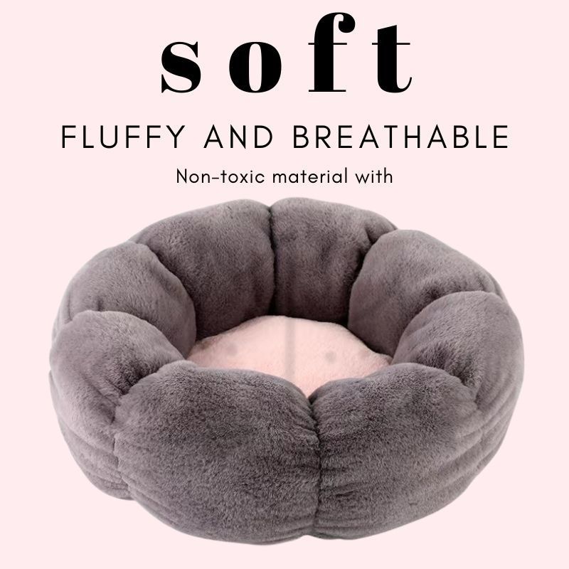Pet Bed Cat Bed Dog Bed Washable Cat mat Flower-shaped Cat Bed ...