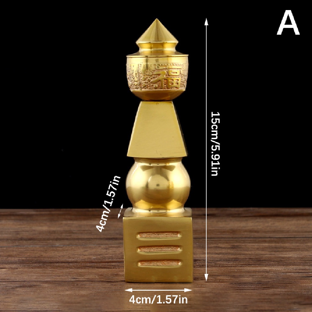 ir Buddhist Feng Shui Brass Five Element Pagoda-amulet Pagoda Heaven ...