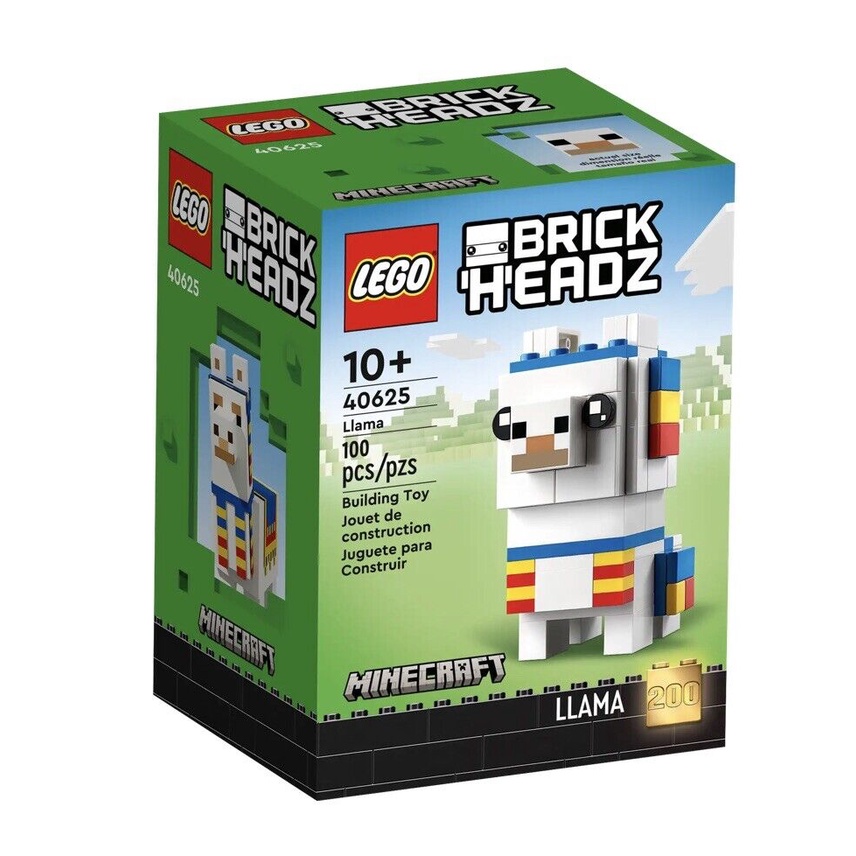Lego 40625 BrickHeadz Minecraft Llama Store Exclusive New 2023 | Shopee ...