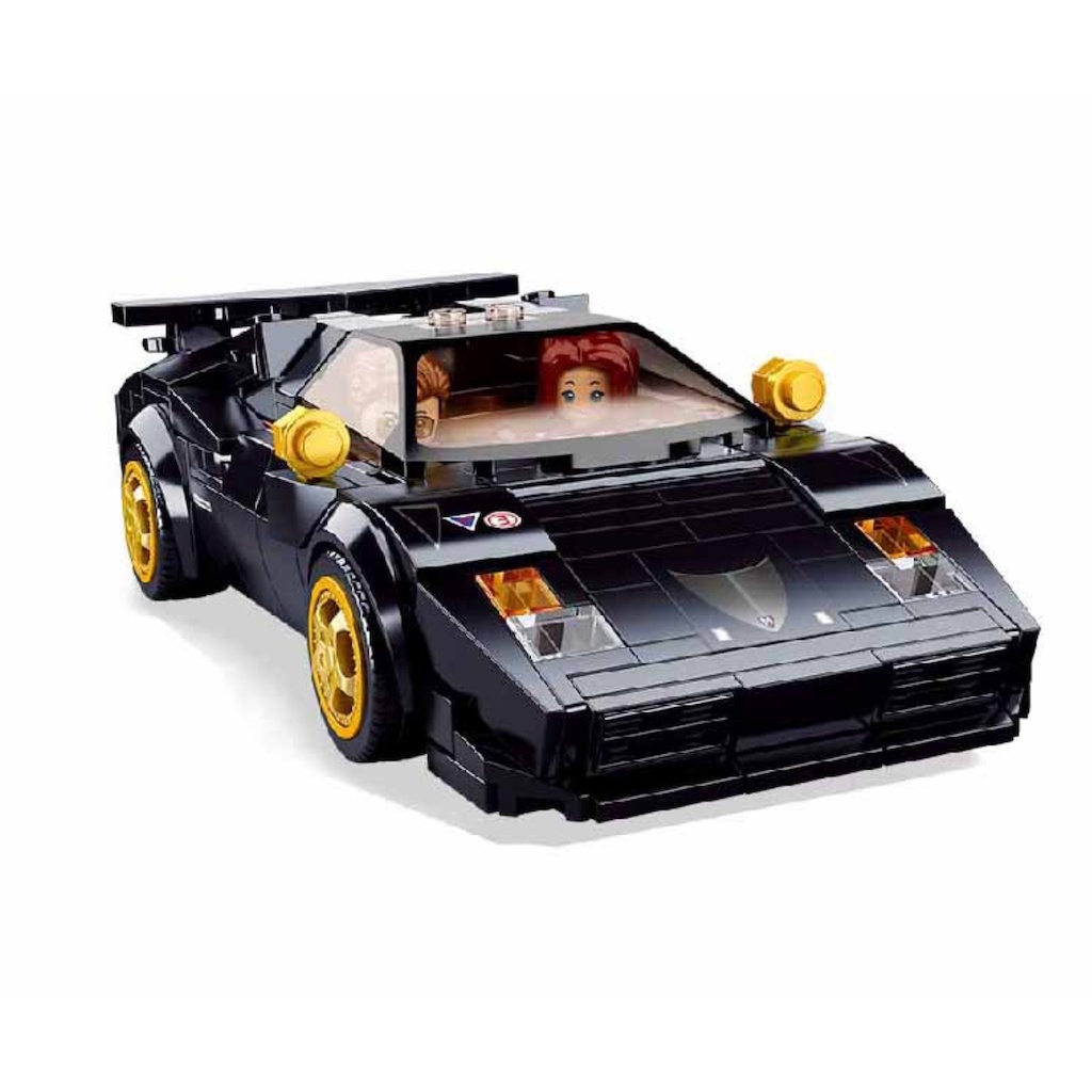 254PCS MOC Technic Speed Countach Racing Sports Car Figure Model Toy ...