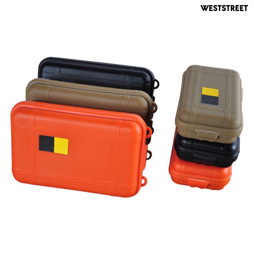 WT>Outdoor Waterproof Shockproof Storage Survival Container Airtight ...