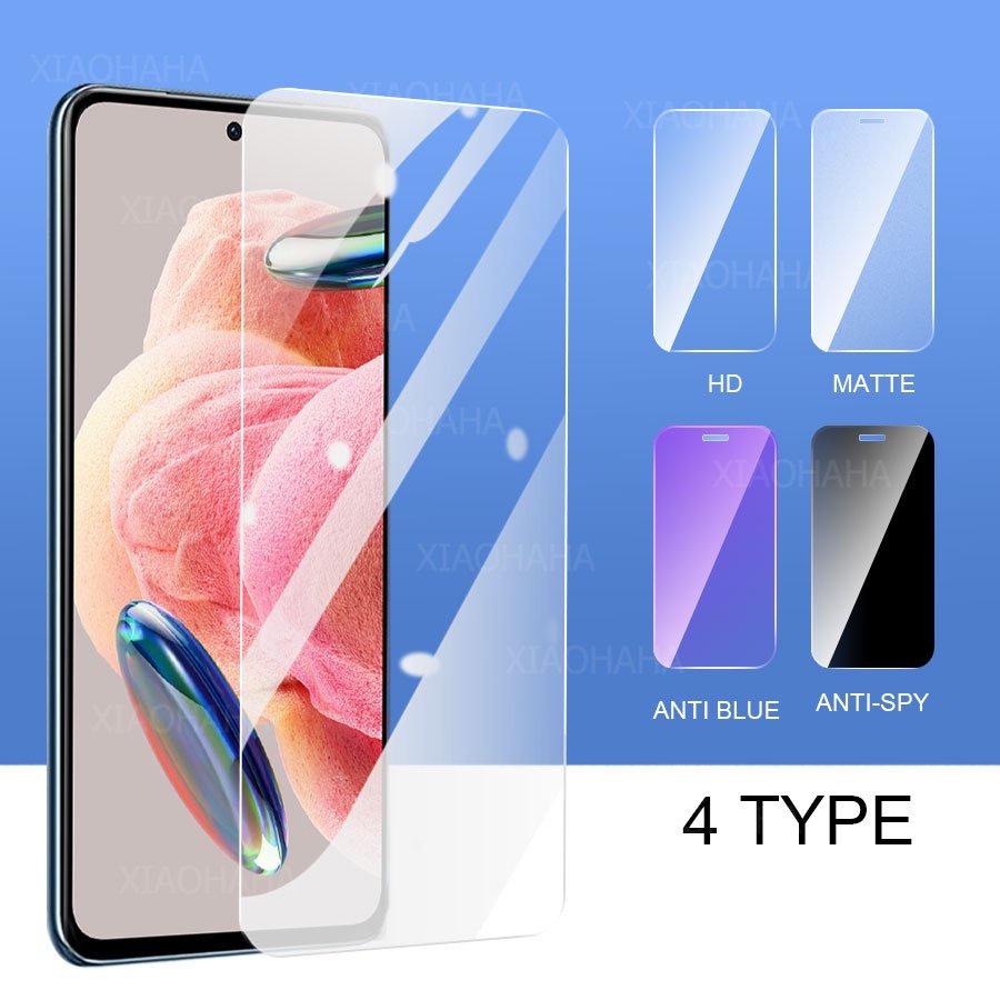 Xiaomi Mi Redmi Note 13 12 11 10 Pro 13C 12C Frosted Matte Anti Blue ...