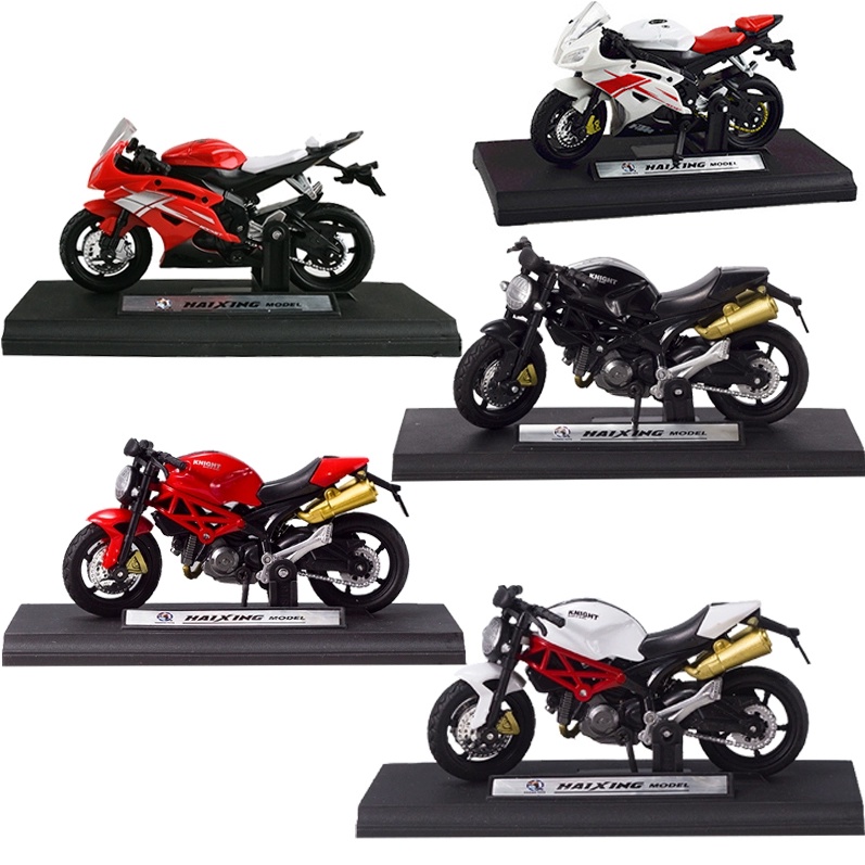 1: 18 MINI Diecast Yamaha R6 Motorcycle Locomotive Simulation Alloy ...