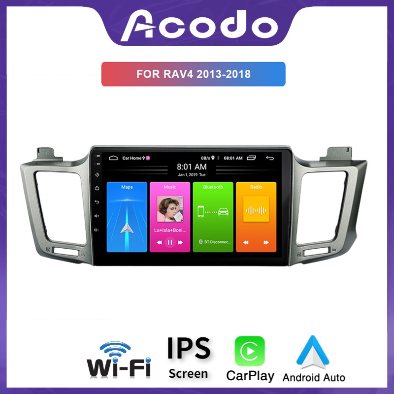 For Toyota Rav4 2013 2018 Android Car Stereo Support Carplay Android