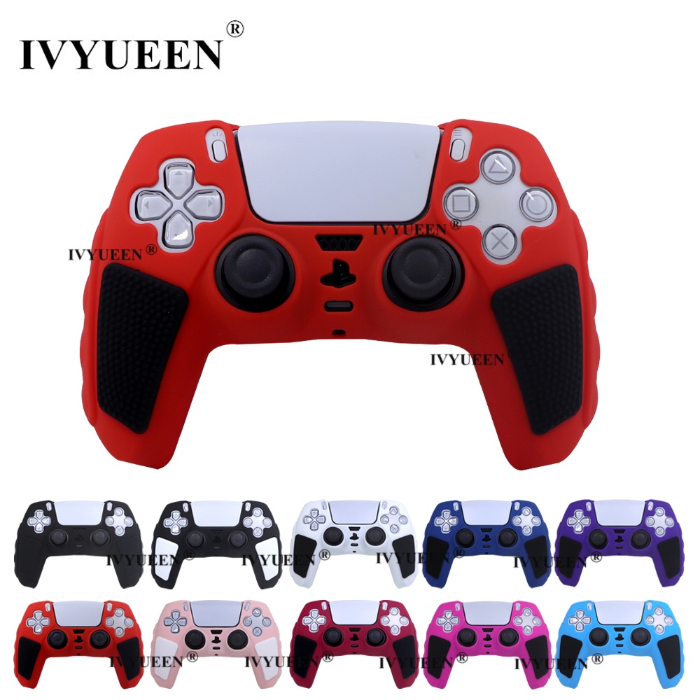 IVYUEEN Extra Thick Silicone Skin for PlayStation 5 PS5 DualSense ...