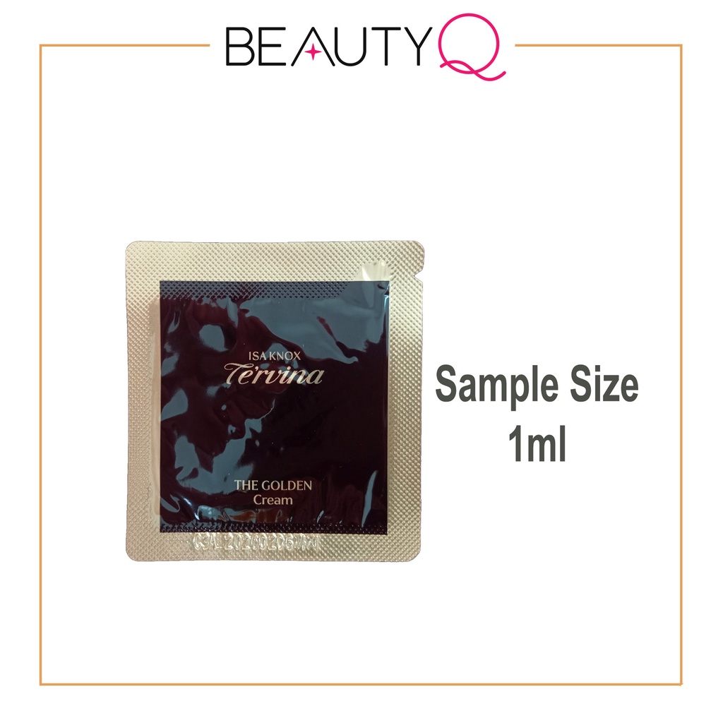 ISA KNOX Tervina The Golden Cream - 1ml / SAMPLE SIZE -BEAUTYQ | Shopee ...