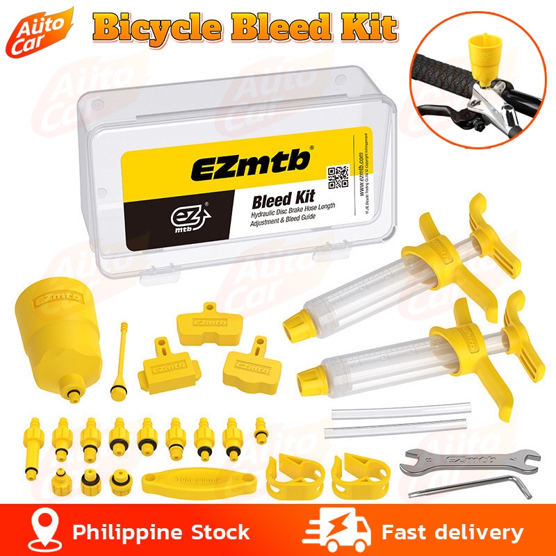【EZMTB】Bike Hydraulic Disc Brake Bleed Tool Bicycle Oil Bleed Kit MTB ...