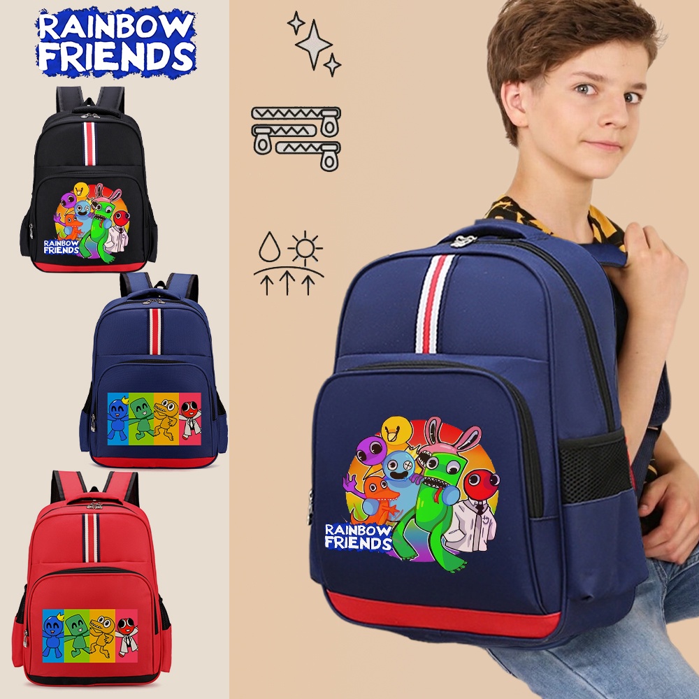 Roblox Rainbow Friends Cartoon backpack popular children's backpack ...