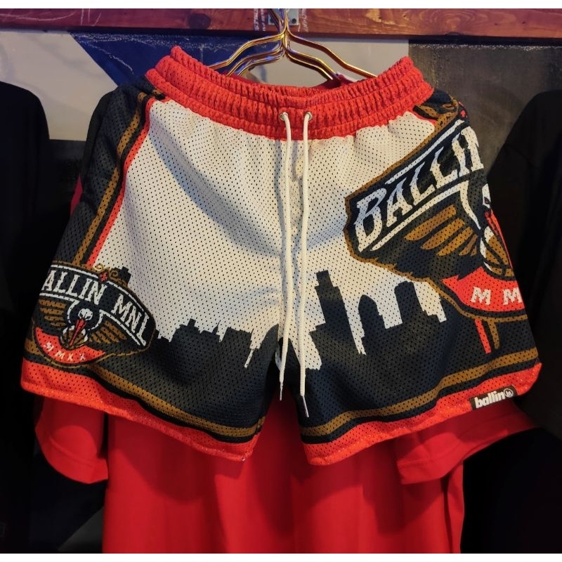 Pelicans Vibes Mesh Short by Ballin Wear | Shopee Philippines