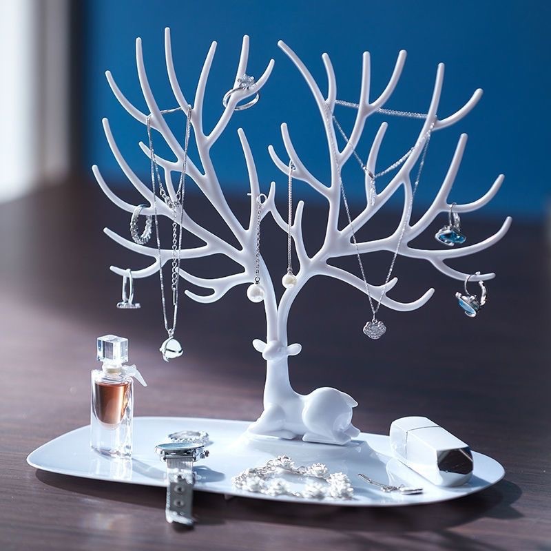 Creative Antlers Display Stand Jewelry Hanging Tree jewelry rack ...
