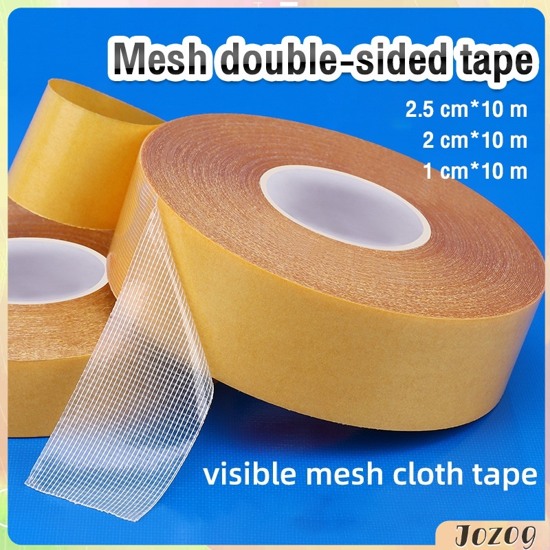 Jozog 10m Double-Sided Tape Mesh Heavy High Strong Sticky Durable Duct ...