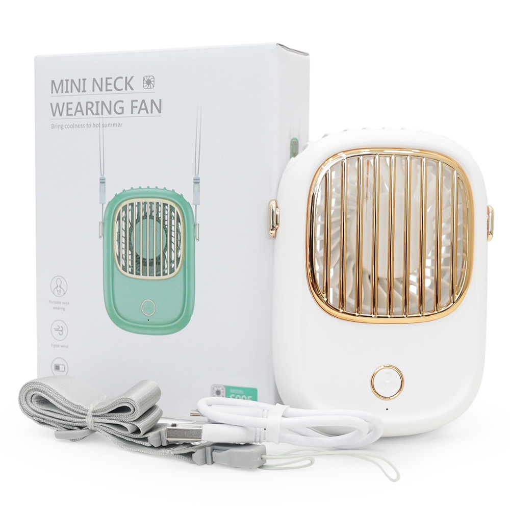 3 Speed Rechargeable Mini Hand Fan Handheld Small Cute Design Fan USB ...