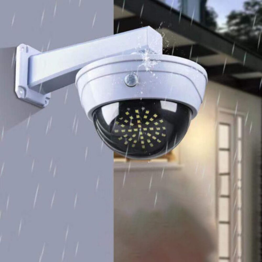 Home Must-Have - Waterproof Motion Sensor Solar Lamp Fake Dome CCTV ...