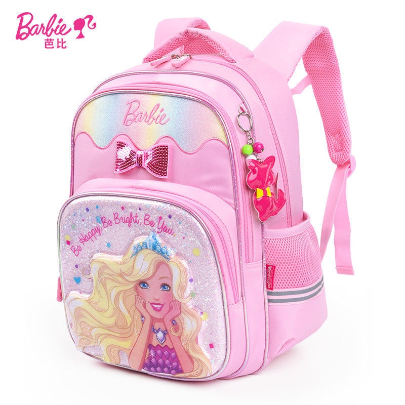 Barbie (BARBIE) Elementary School Bag Female Third Fourth Fifth Grade 6 ...
