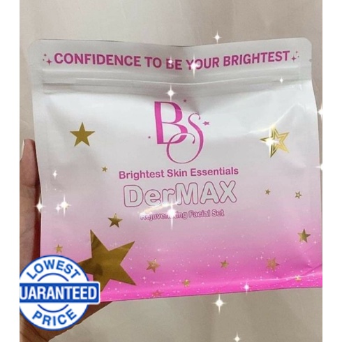 BRIGHTEST SKIN DERMAX Rejuvenating Facial Set + Sun Block Gel Cream ...