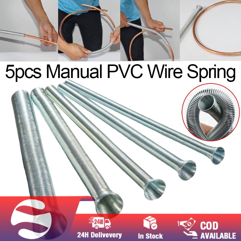 5Pcs Spring Tube Benders 1/4'' 5/16'', 3/8'', 1/2''and 5/8'' For Copper ...