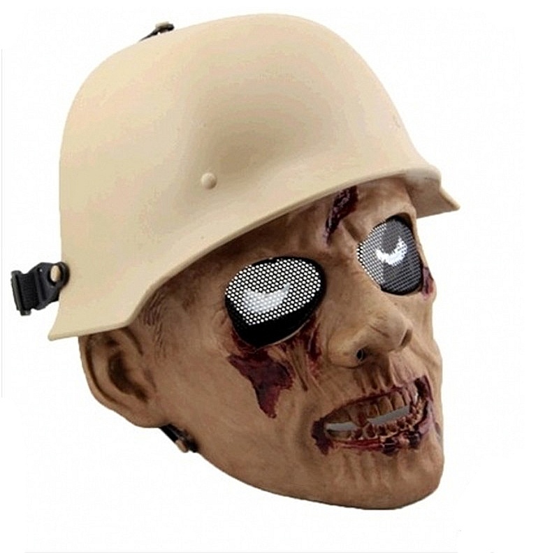 Zombie Tactical Full Face Protective Mask Party Cosplay Skull Ghost ...