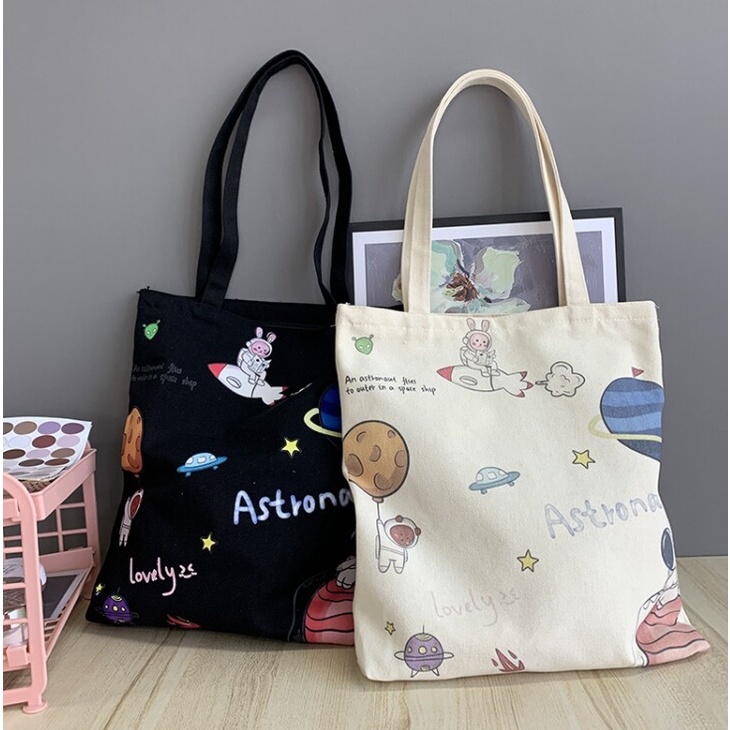 Lalabag-astronaut design cloth bag VROI | Shopee Philippines
