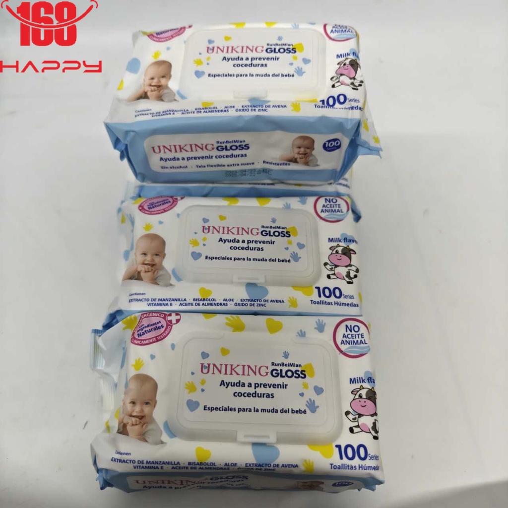 Best selling hot style super large milk type baby wipes large sheet ...
