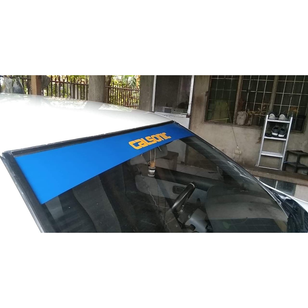 calsonic windshield banner sticker. 5.5x50 inches | Shopee Philippines