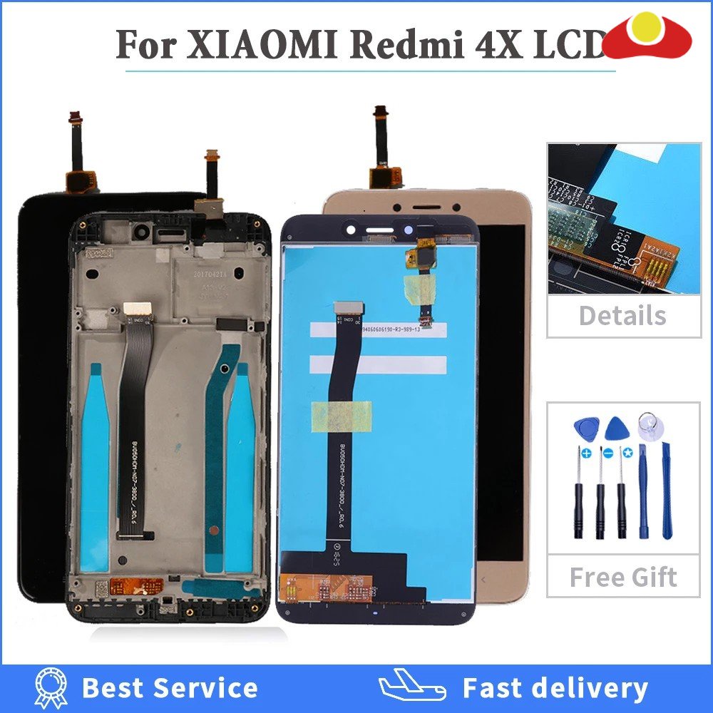 For XIAOMI REDMI 4X LCD Display Touch Screen Digitizer Assembly ...