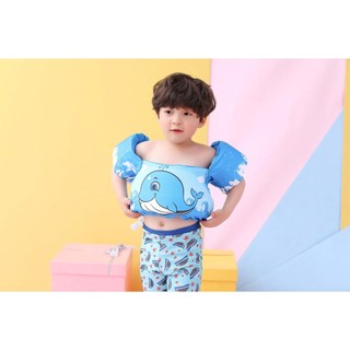 Life vest for Kids Inflatable Life jacket Swimsuit Salbabida floater ...