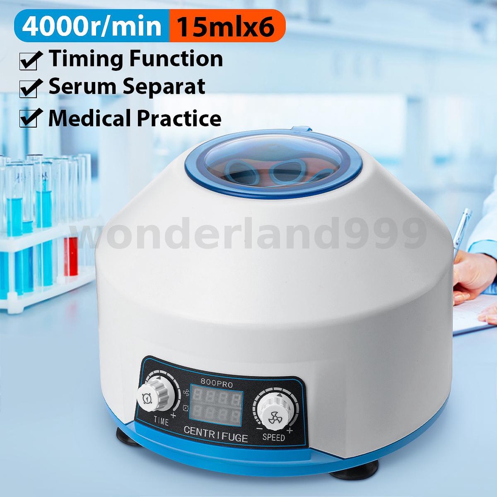 220V 50W Timing Function Electric Centrifuge Serum Separat 4000r/min Laboratory Lab Medical ...