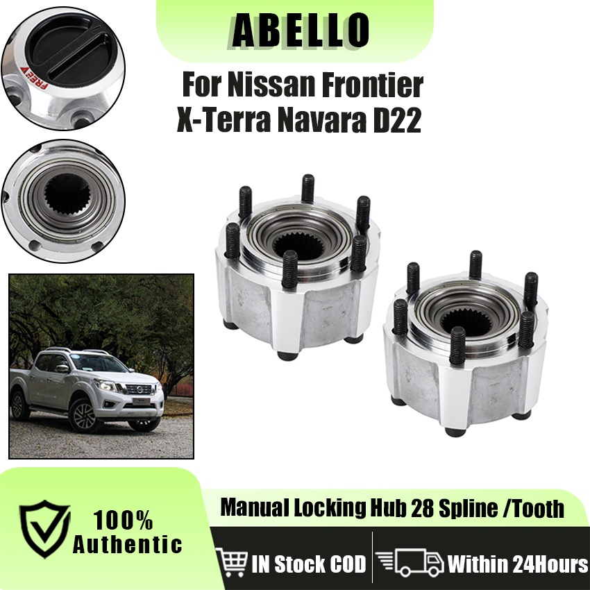 Manual Wheeling Locking Hubs Free Lock 28 Spline for For Frontier X ...