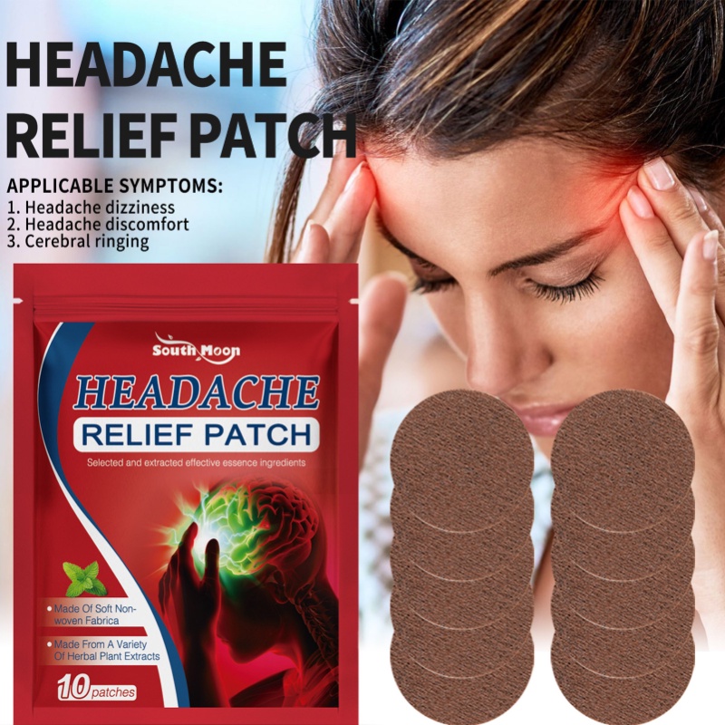 Headache Relief Plaster Improve Migraine Mental Anxiety Insomnia ...