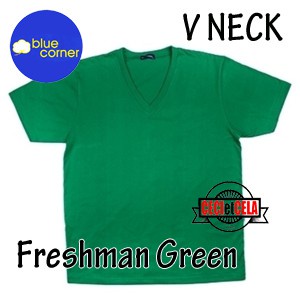 Blue Corner VNECK cotton (FRESHMAN GREEN) | Shopee Philippines