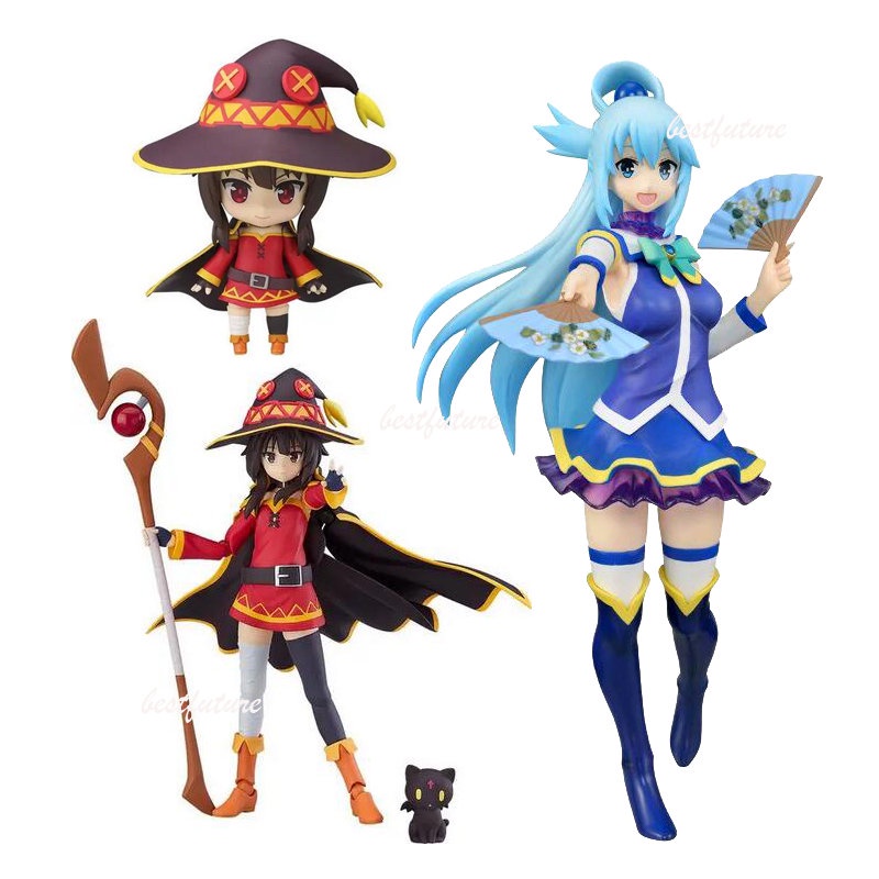 Nendoroid God’s Blessing on This Wonderful World Aqua Megumin Figma 407 ...