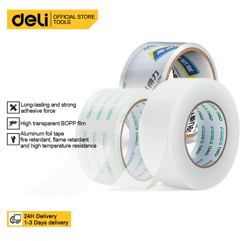 Deli Warehouse Transparent Packing Tape Packaging Sealing Transparent ...