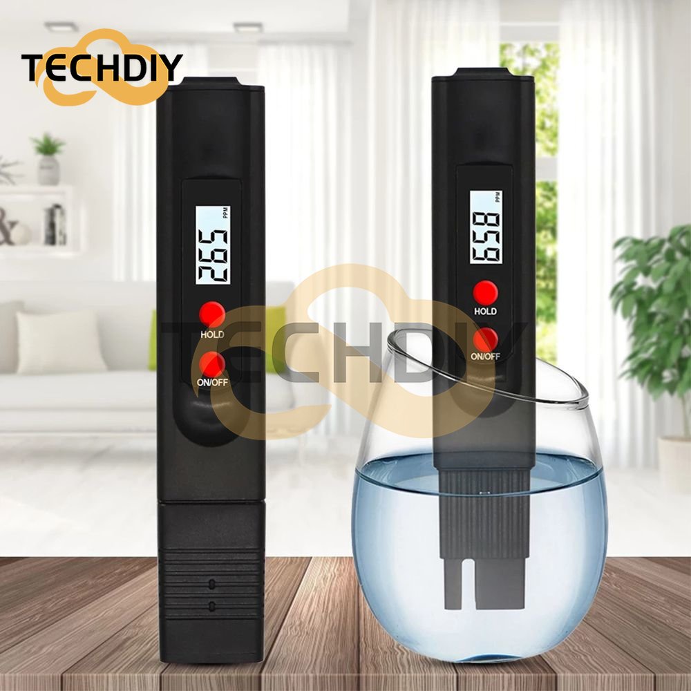 TDS-7 High Precision Water Hardness Instrument EC TDS Tester PH Meter ...