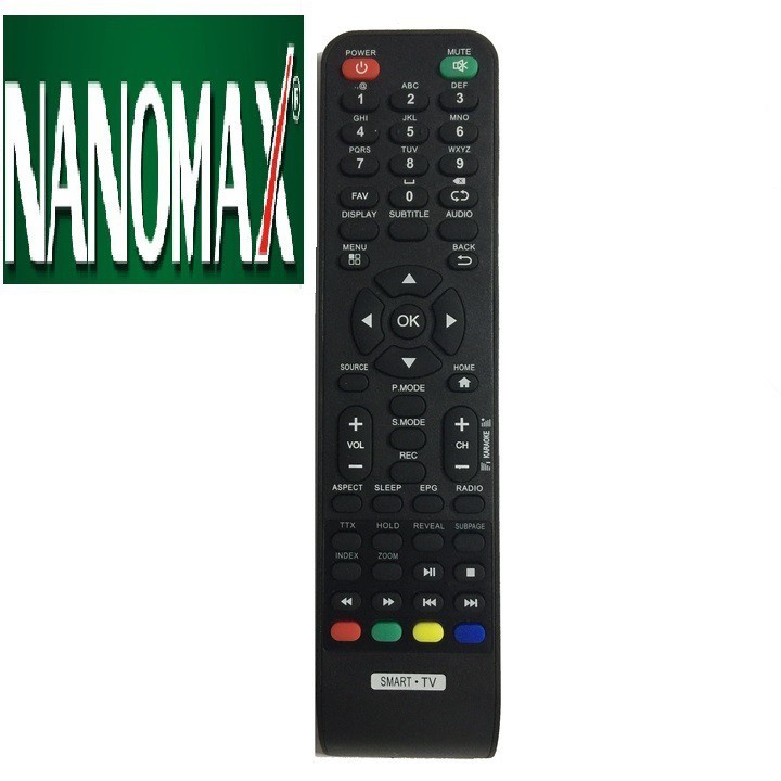 Nanomax-nanomax iMusic TV remote control (same as the new model ...