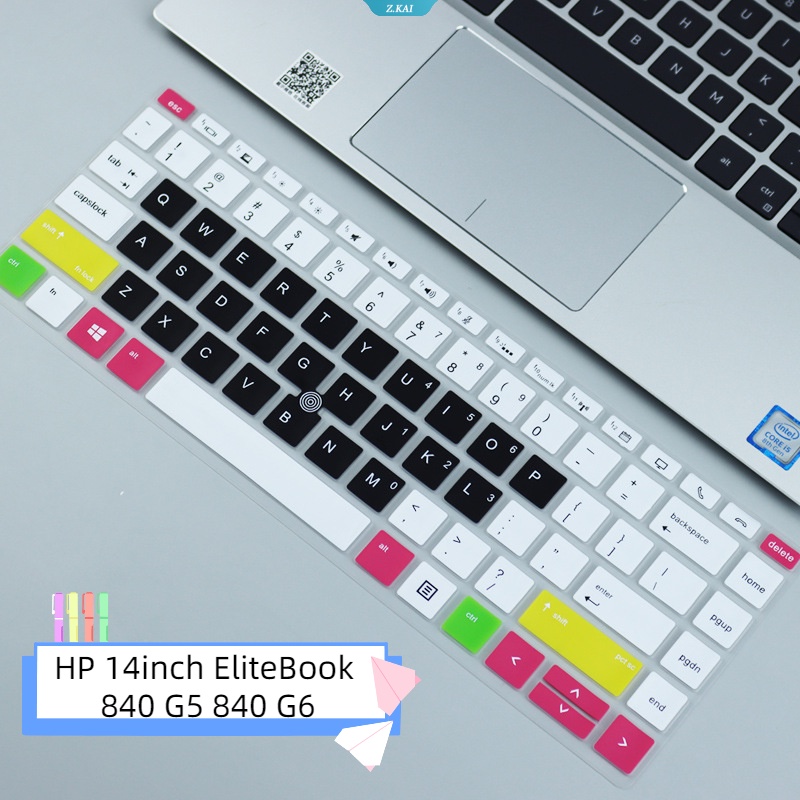 HP 14inch Laptop Keyboard Protector Clear Silicone Model for EliteBook ...