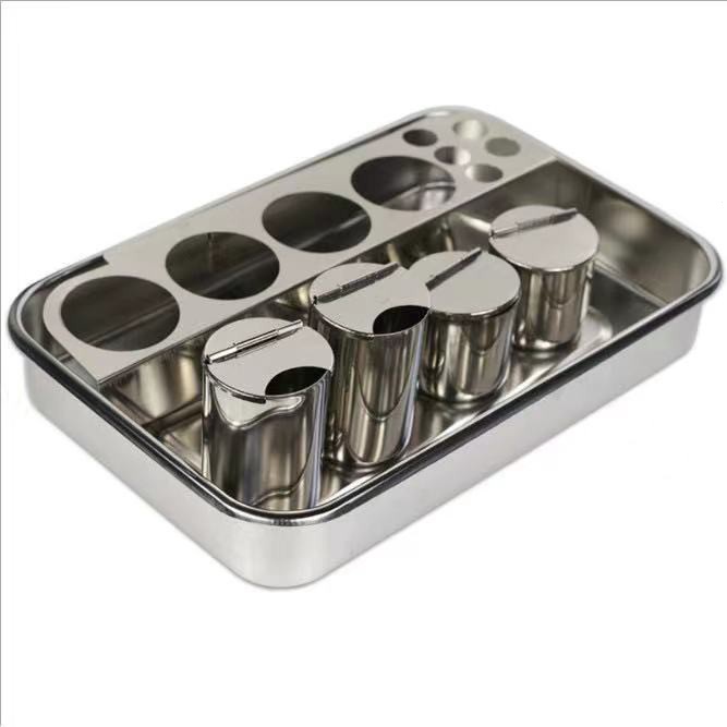 304 Stainless Steel Dental Instruments Tray Surgical Nursing Medical ...