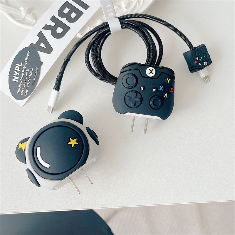 Cute Cartoon Astronaut Silicone Charger Protective Case For IPhone 12 ...