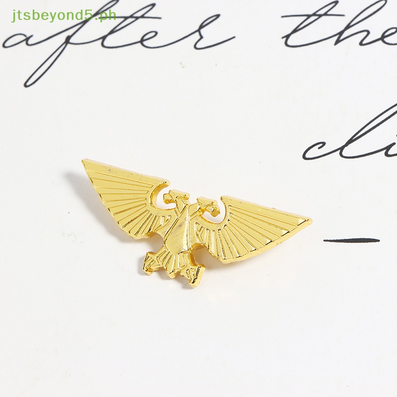 # JTPH # 1pc Golden Double Head Eagle of Empire badge Imperial Aquila ...