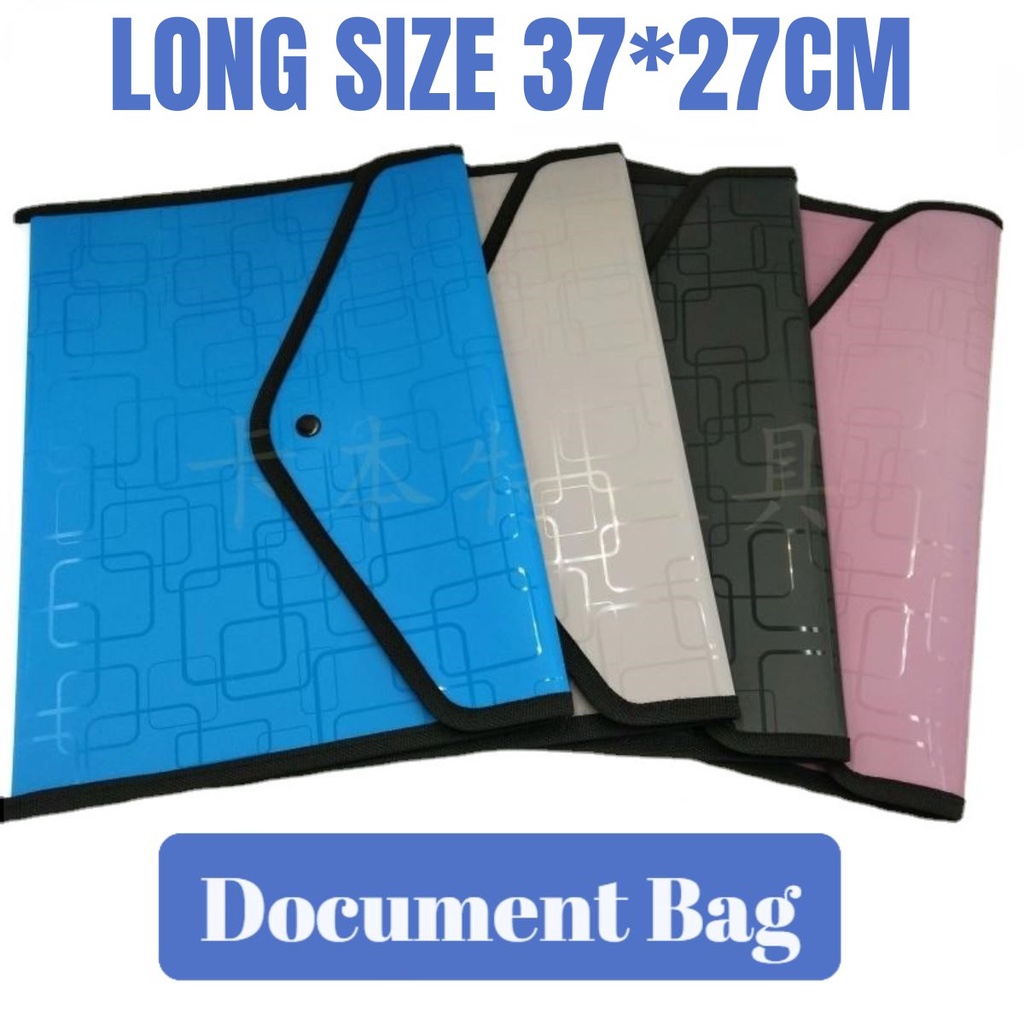 6PCS File Folder Long Portable Envelope Expanding File Folder File ...