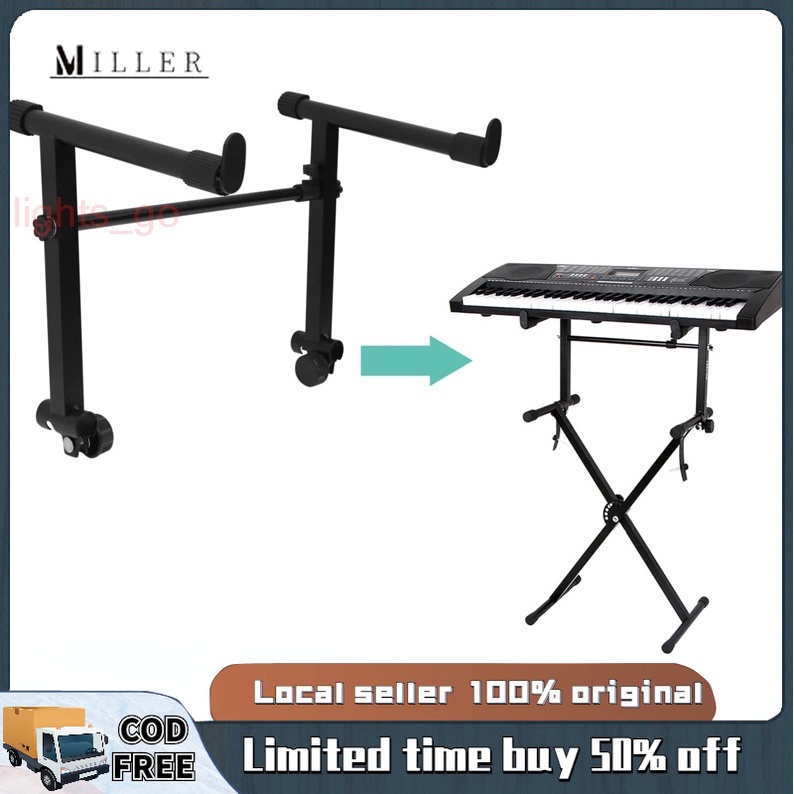 【COD】Universal Electronic Piano Stand Double-layer Heightened Bracket ...