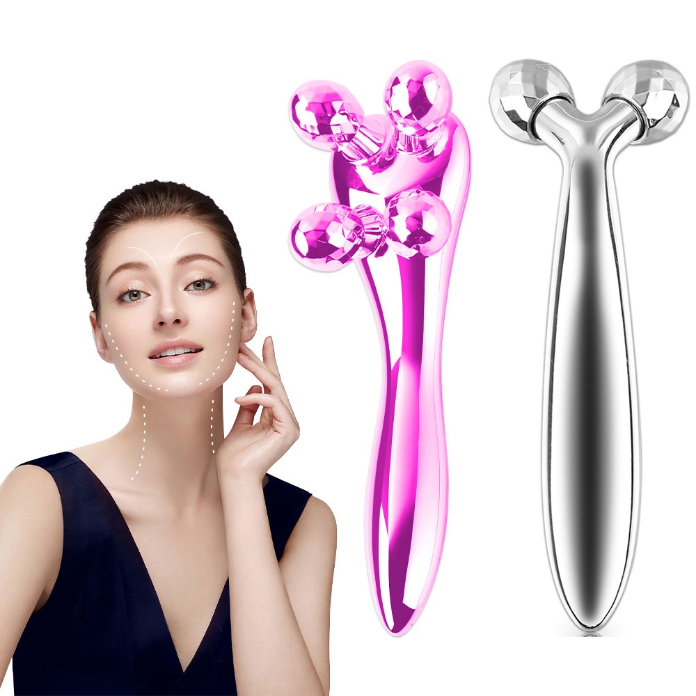 Portable 4D Electric Face Massage Roller & 3D Roller Massager360 Rotate ...