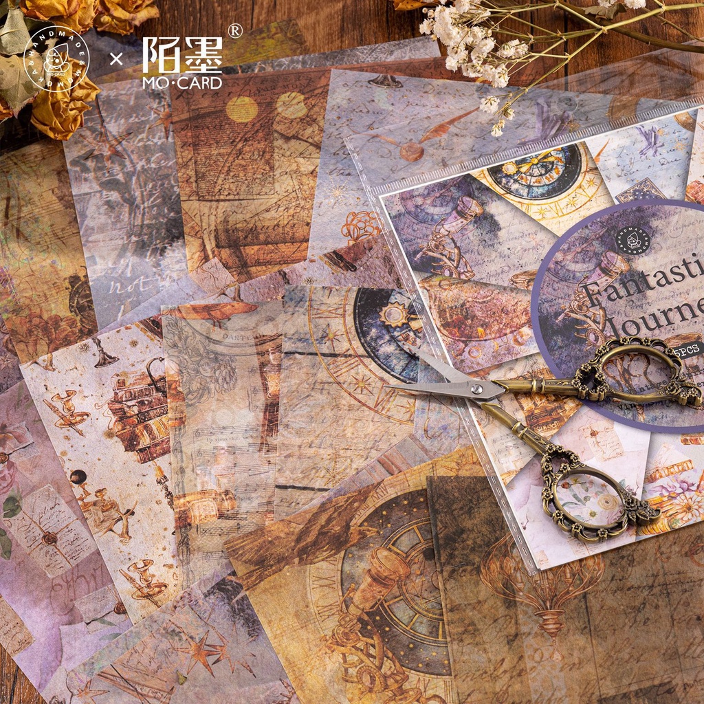 15pcs Scrapbook Paper, Journaling Scrapbooking Supplies Craft Paper ...