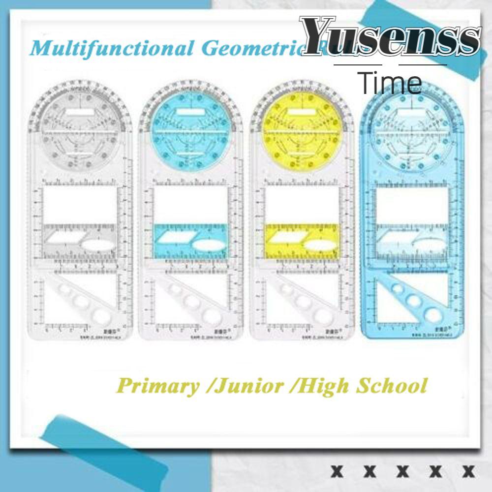 YUSENSS Multifunctional Geometric Ruler Plastic Architecture Supply ...